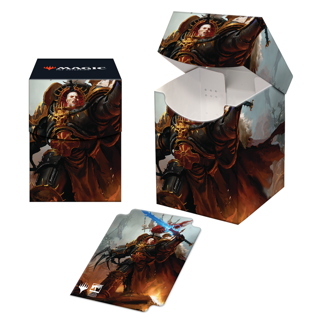 Ultra PRO: 100+ Deck Box - Warhammer 40k Commander Deck (Abaddon the D